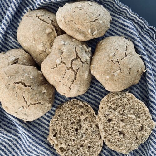 Verdens bedste boller - Opskrift på sunde, sprøde og glutenfri boller