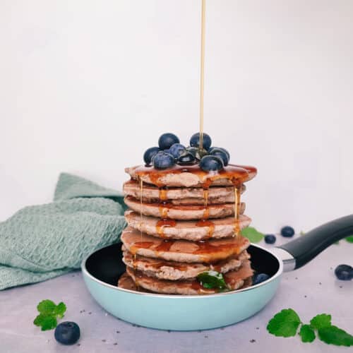 Pandekager med chiafrø - Opskrift på lækre, sunde pandekager