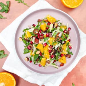 Appelsinsalat – opskrift på frisk salat med appelsin, fennikel og ...